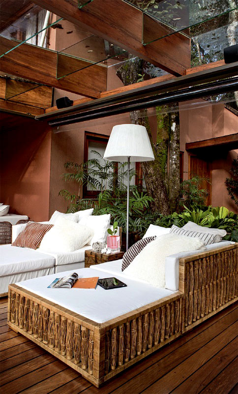 Interior and Decor: Wooden veranda with fabulous views