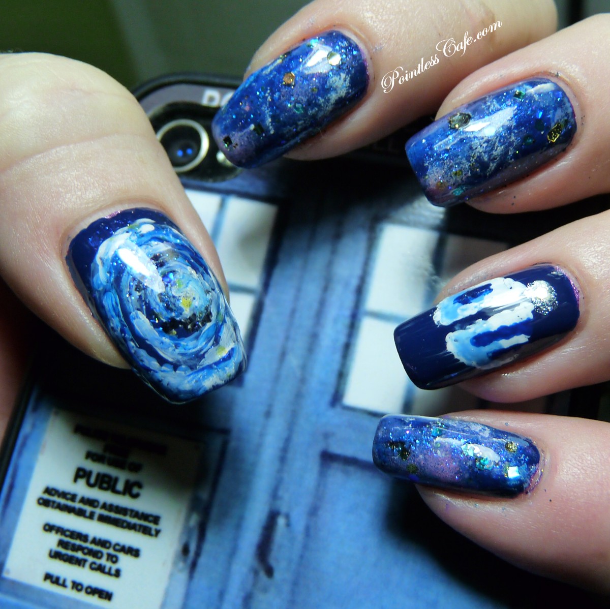 Doctor Who Collaboration Mani! | Pointless Cafe