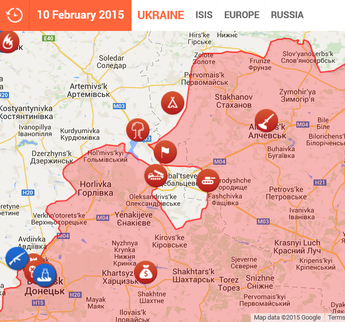 Ukraine Live Map