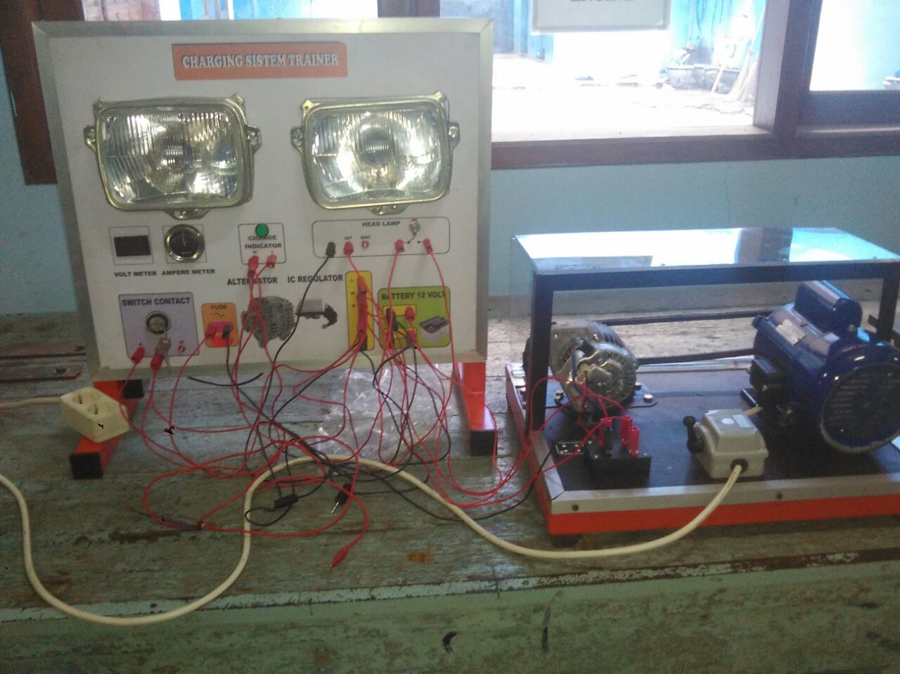 Trainer Sistem Pengisian Mobil ~ TRAINER SMK DAN ALAT PERAGA PENDIDIKAN