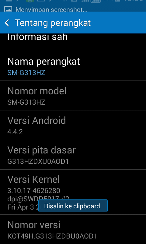 Sistem Android : Cara Mengaktifkan Pengaturan Tersembunyi