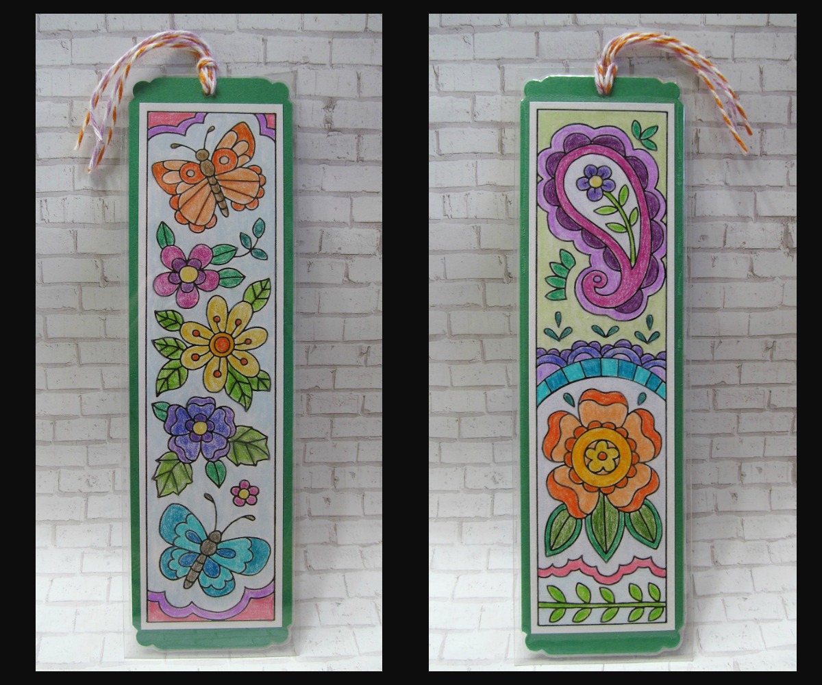 Savvy Handmade Cards: Colored Bookmark