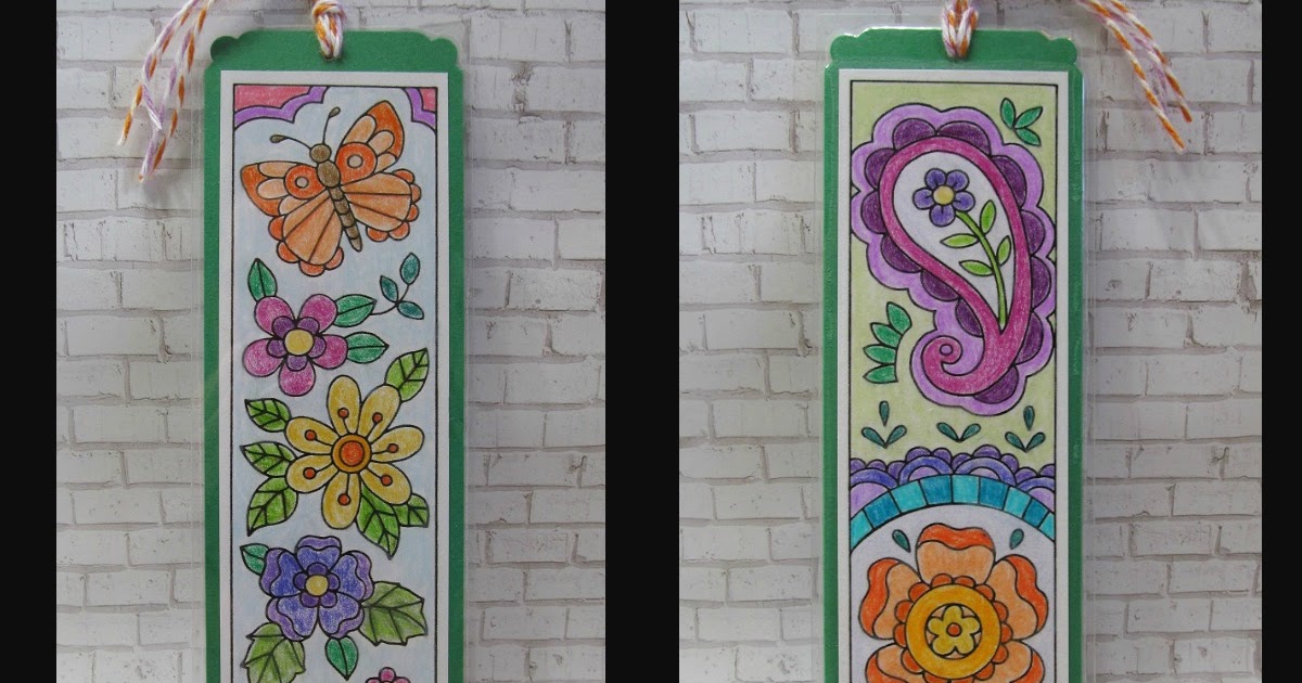 Savvy Handmade Cards: Colored Bookmark