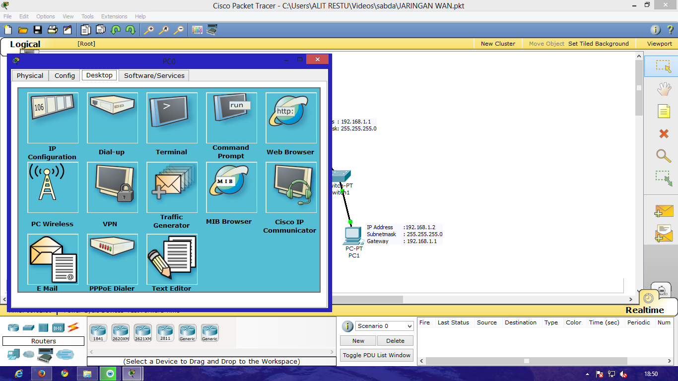 CARA INSTALASI JARINGAN WAN DI CISCO PACKET TRACER | LIFE IS FULL OF ...