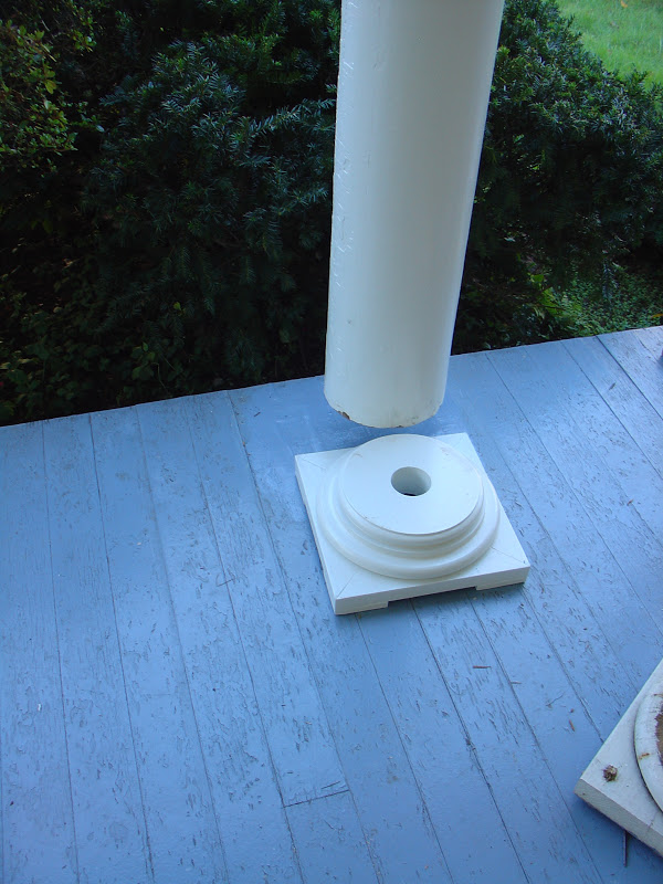 Life at Pugsley: Porch Column Bases 4: On the Way to Done, or, Epoxy ...