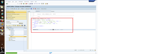 SAP for Abapers: RADIO BUTTON IN MODULE POOL PROGRAM/DIALOG PROGRAMING