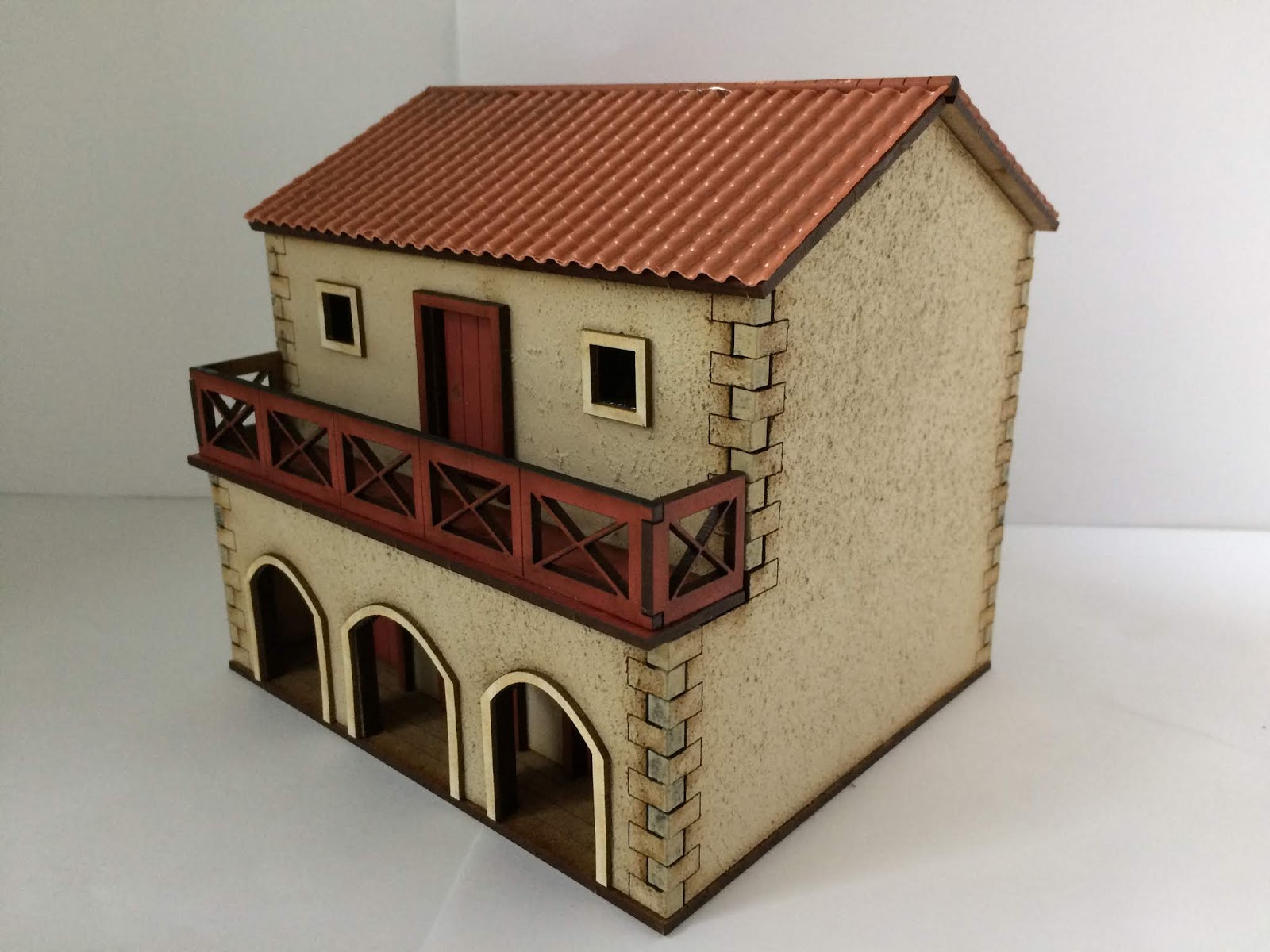 Empires At War Blog: 28mm ROMAN SHOP/HOUSES