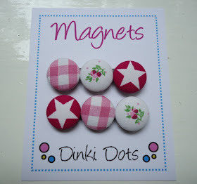 A Playful Stitch: Pink Magnets