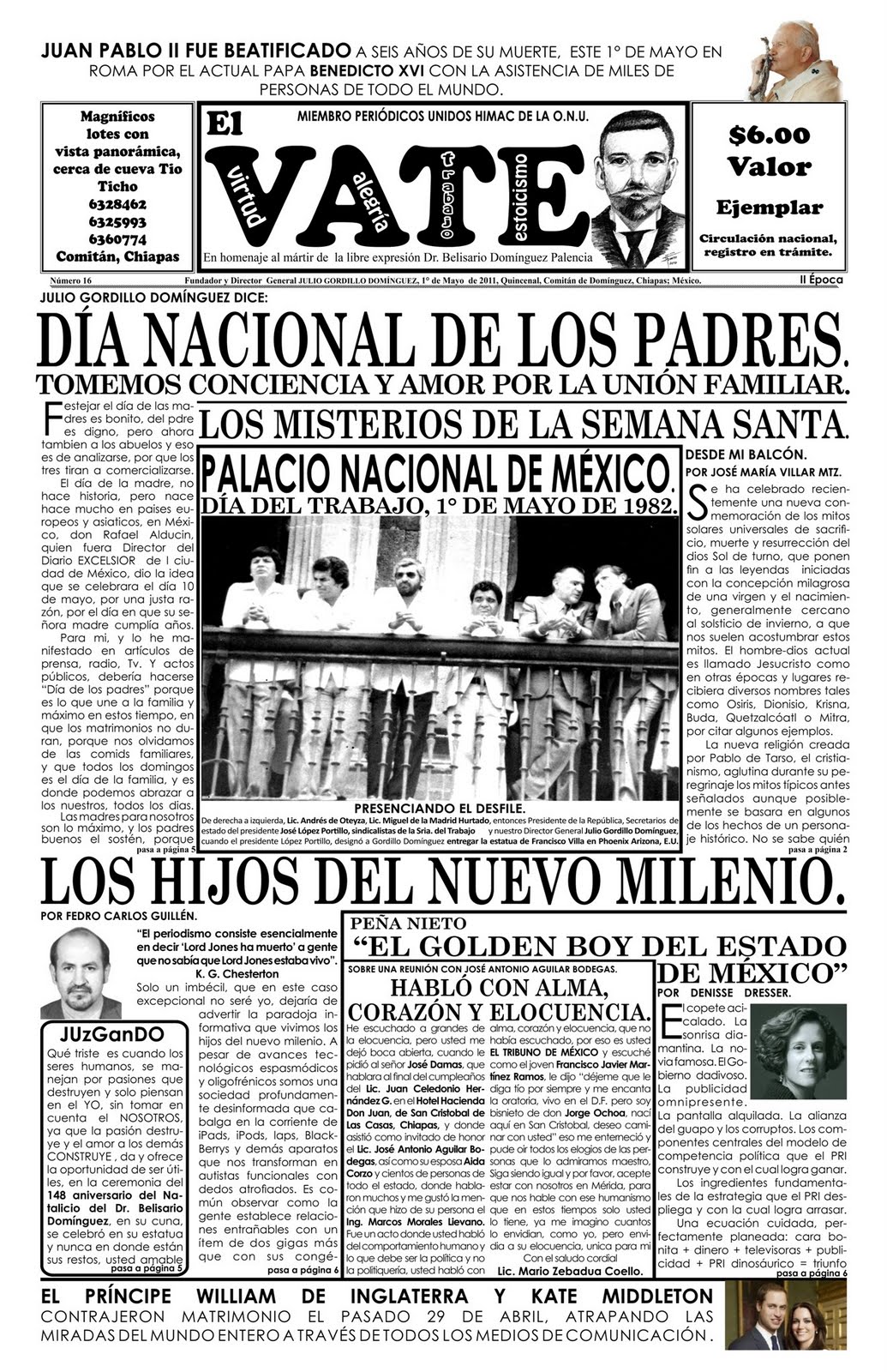 EL VATE: EL VATE XVI