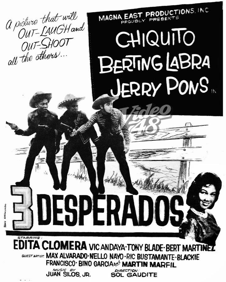 Video 48: THE SIXTIES # 352: CHIQUITO, BERTING LABRA, JERRY PONS ...