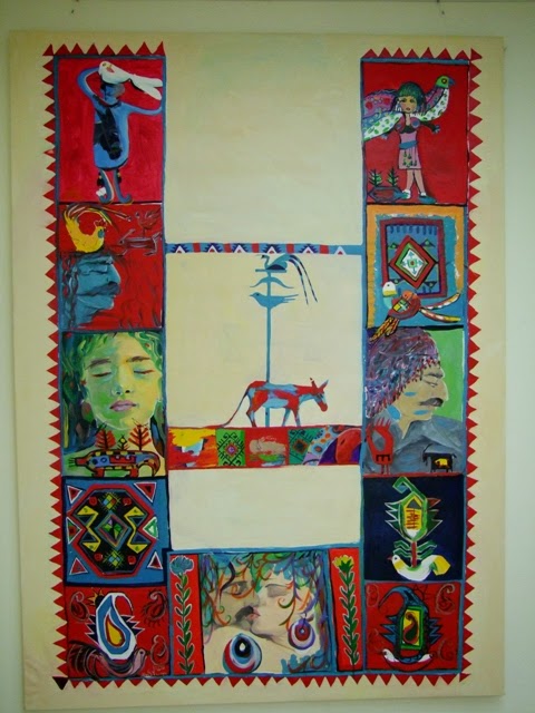 kurdistanart: Rostam Aghala1969 Kurdish Artist~ Koya south of Kurdistan