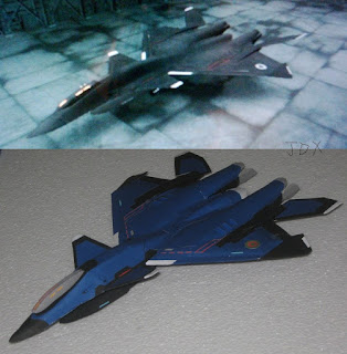 Ace Combat Model - Drawings: XFA-33 Fenrir