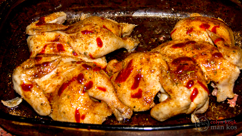 Hoender - Crown National Spices braai dit lekker |Colyn maak Man Kos