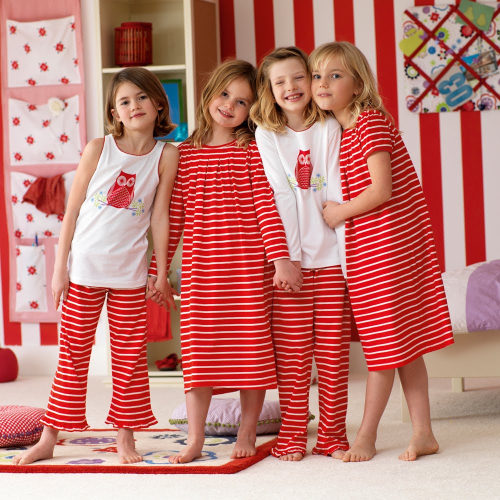 freshwater textiles: FABULOUS KIDS NIGHTWEAR
