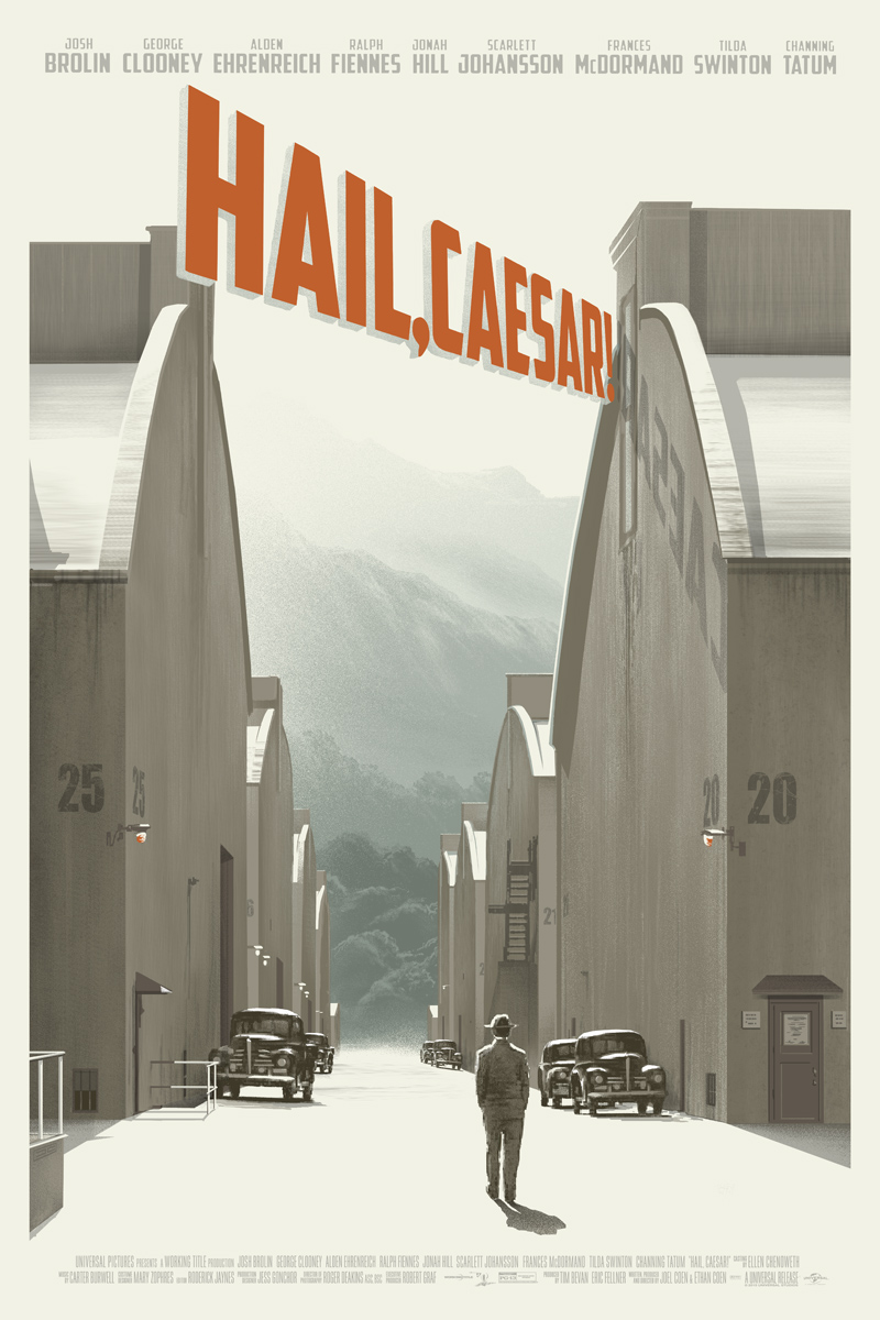 INSIDE THE ROCK POSTER FRAME BLOG: JC Richard Hail Caesar The Fixer ...