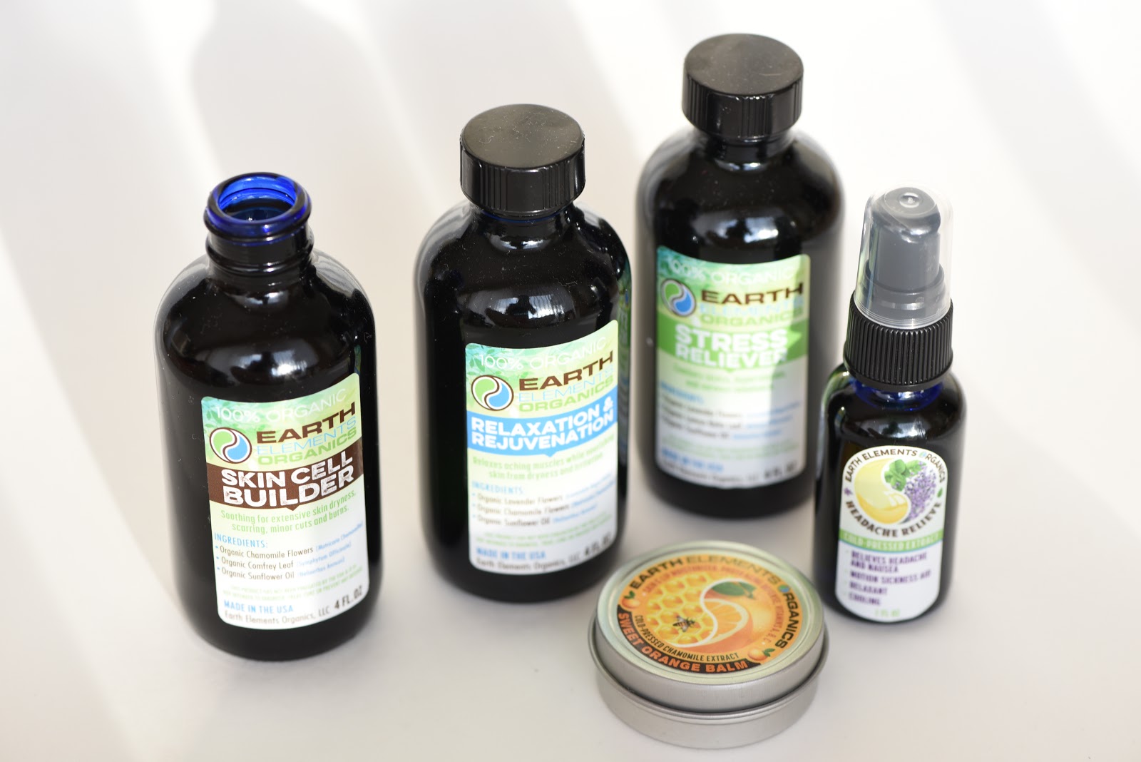@onenac: Earth Elements organics oils
