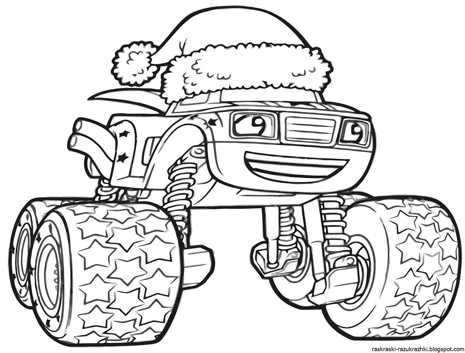 Раскраска Вспыш И Чудо Машинки