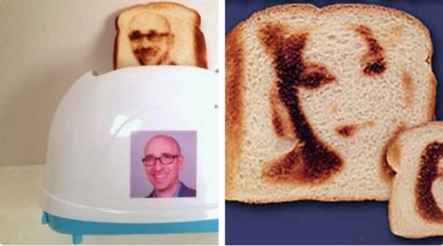 Toast Your Face Onto A Piece Of Bread With The Selfie Toaster | Qpina