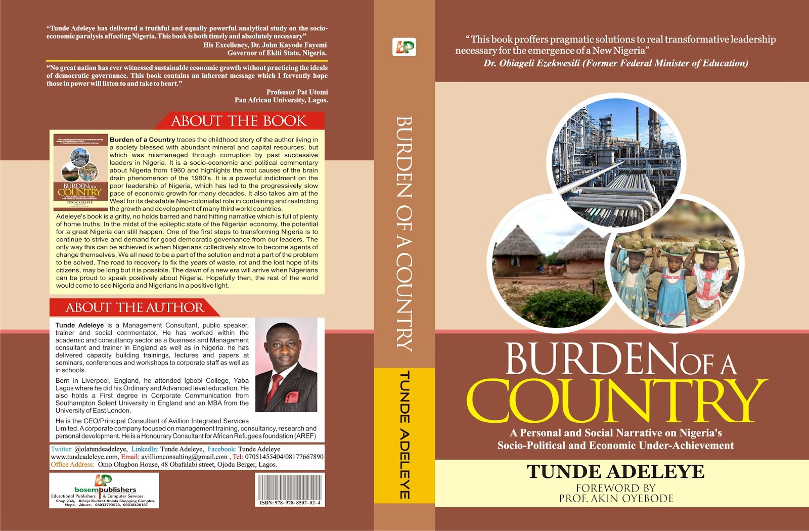 Tunde Adeleye's Three Books For Presentation November 19th | CKN News
