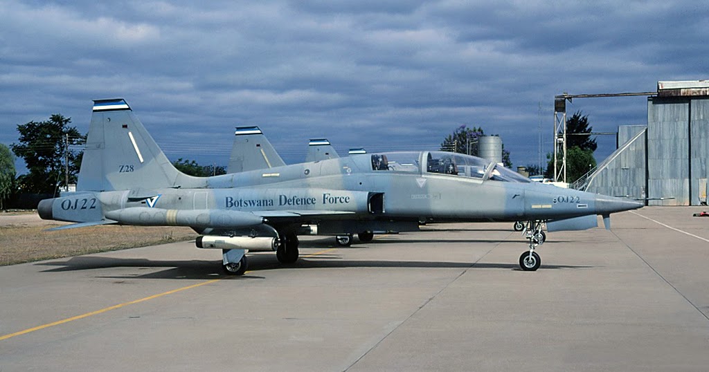 The Canadian Armed Forces Dispatch: Former CF-5s in Bostwana being ...