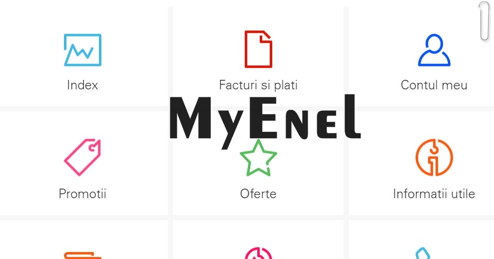 MYENEL - Contul meu de pe Enel.ro - facturi Enel online platite online in siguranta.