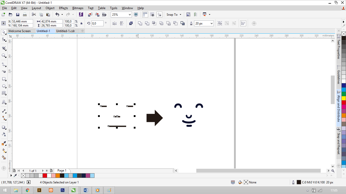Graphic Design: Membuat Flat Karakter dengan CorelDraw X7