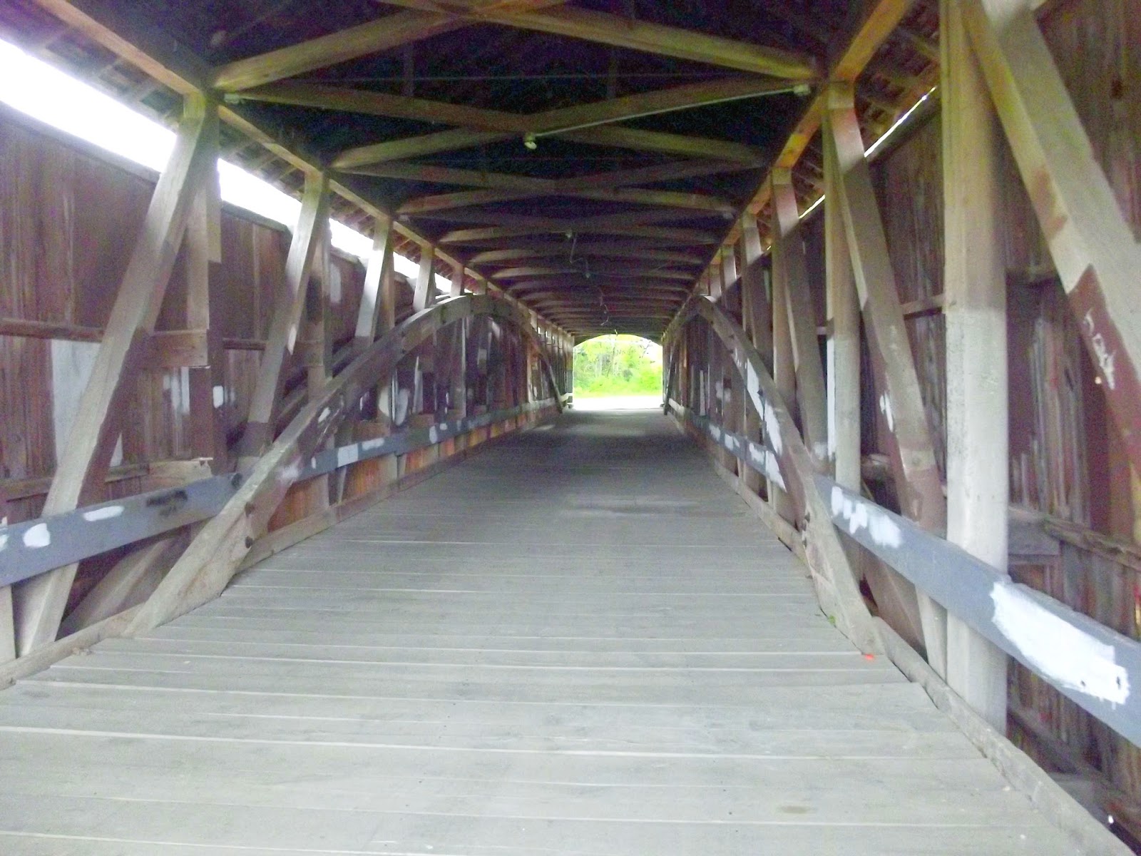 Mecca Covered Bridge - Parke County, Indiana