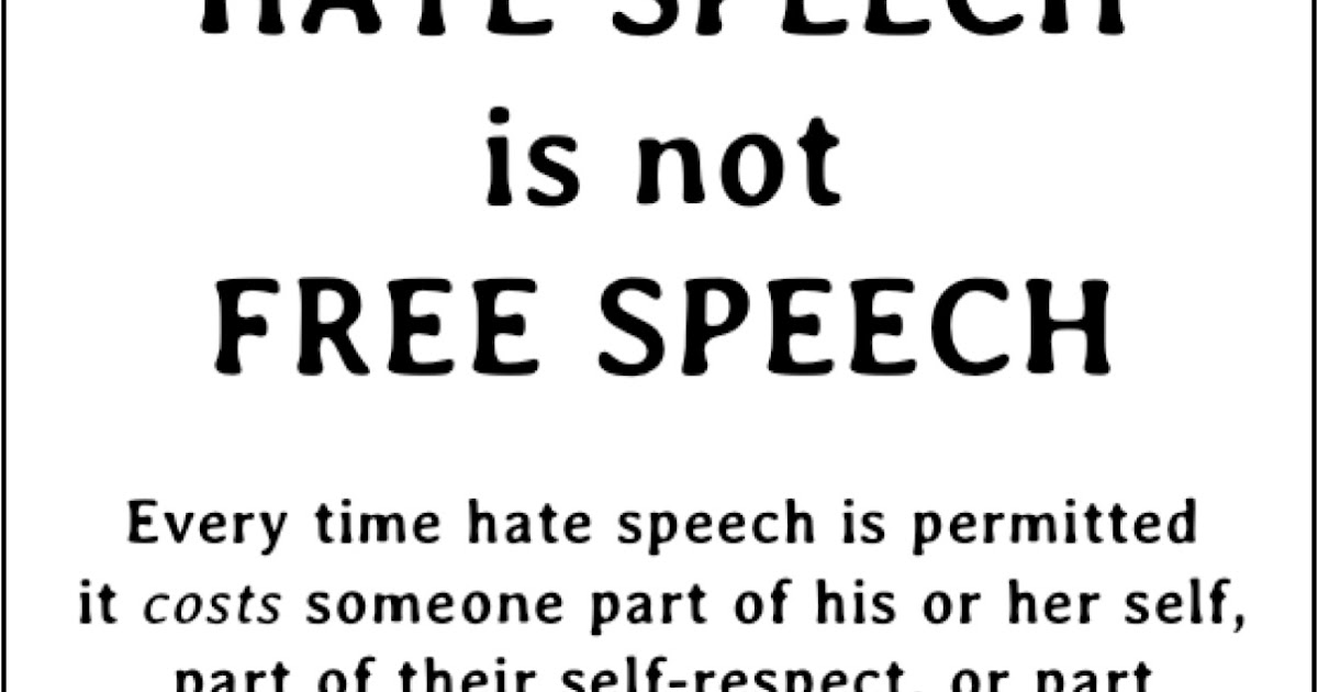 FREE SPEECH NZ: HATE SPEECH