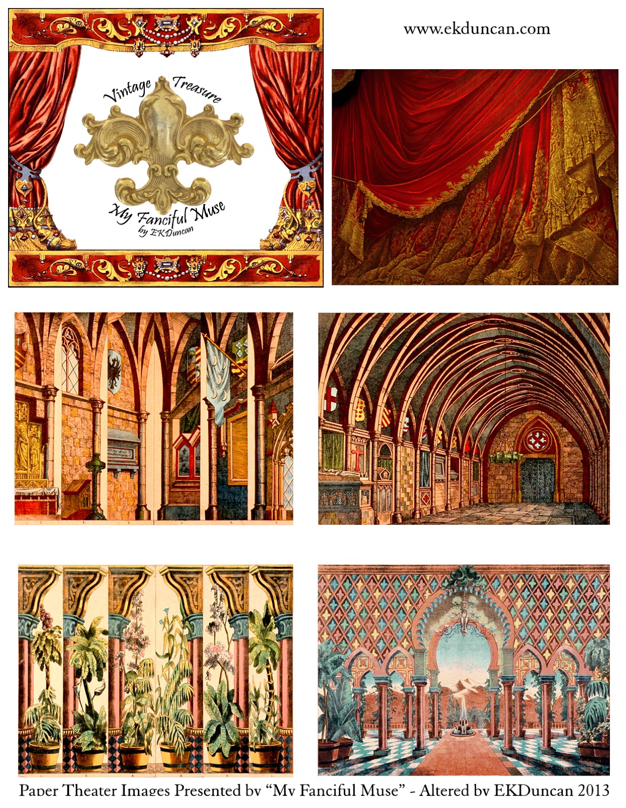 EKDuncan - My Fanciful Muse: Spanish Paper Theater Images Part 1 ...