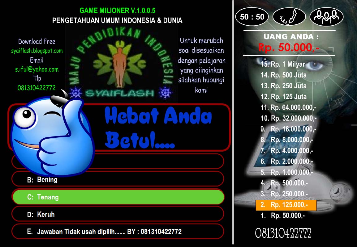 DOWNLOAD GAMES: GAME MILIONER