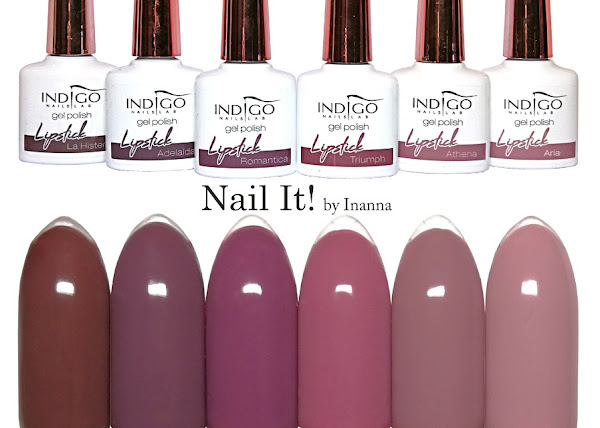 Indigo Nails "Glass" Collection - swatches of all 10 colors | NAIL IT ...