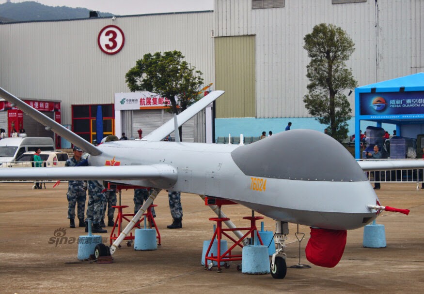 Images of the day Chinese (PLAAF) Air Force Unknown hunter-killer UAV ...