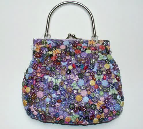 button bags design ideas ~ art craft projects