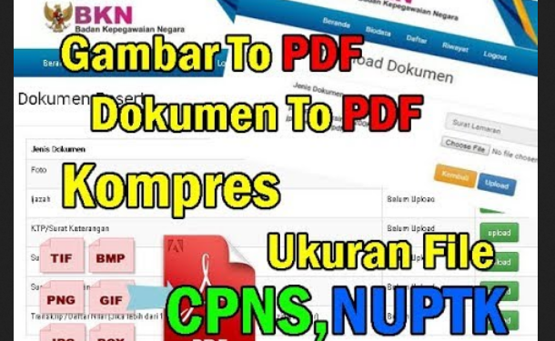 Cara Kompres Gambar Hasil Scan Hingga 200 Kb / 300 Kb dan Jadikan PDF ...