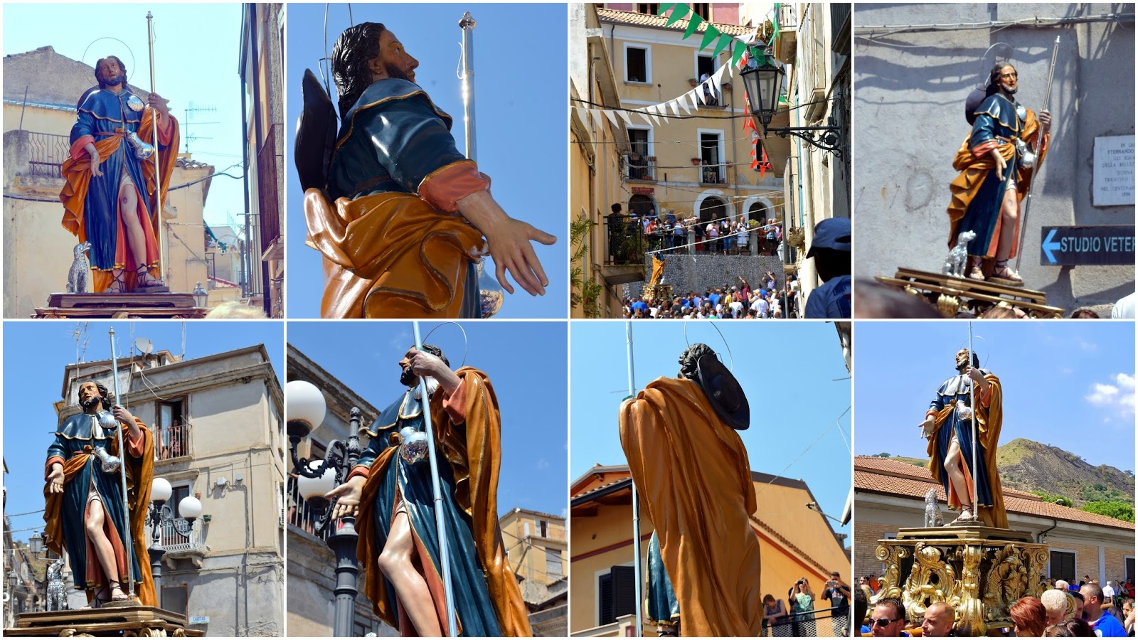 Mille Fiori Favoriti: The Feast of St. Rocco, Gioiosa Ionica, Italy