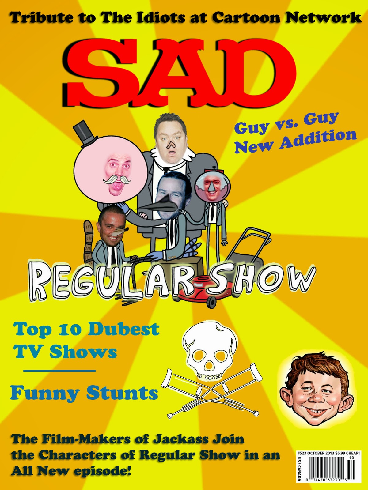 Computer Art Stuff: MAD Magazine Spoof (Celebrities)