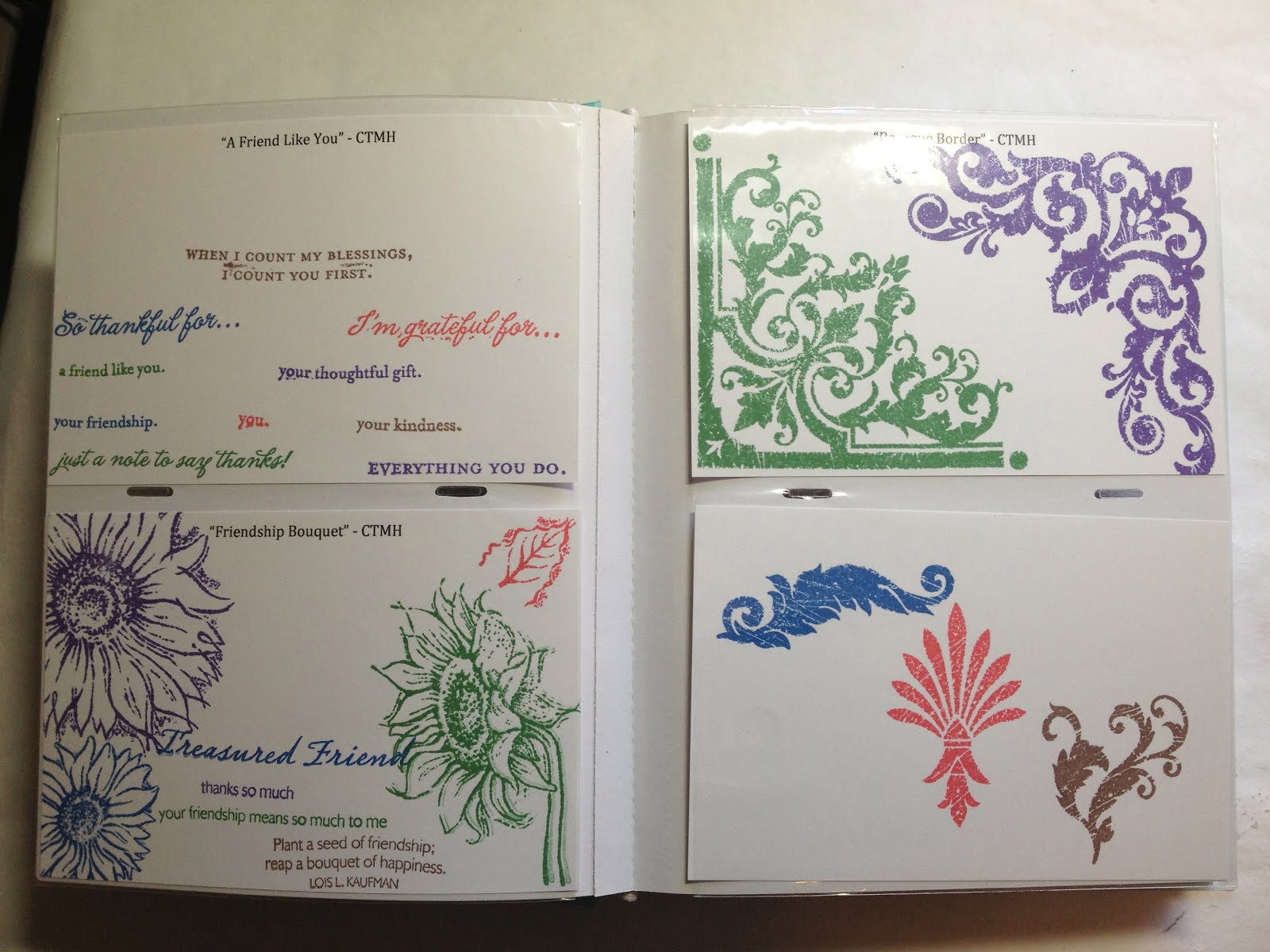 Fairly Crafty: Stamp Book