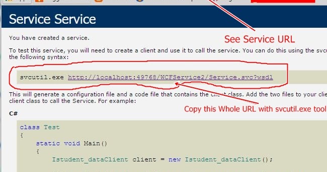 How to Deploy WCF Services on your Local Network and access it through your WCF Client ...