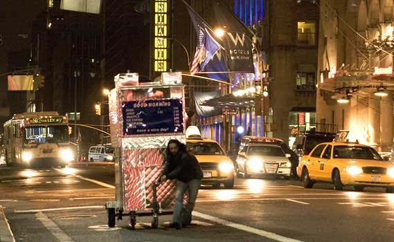 Surrender to the Void: Man Push Cart