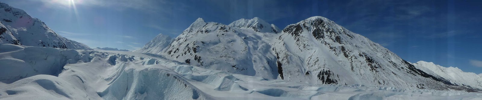 Alaska Adventures by Trond: Spencer Glacier Crust Ski