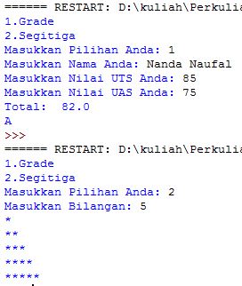 Percabangan dan Perulangan pada Python