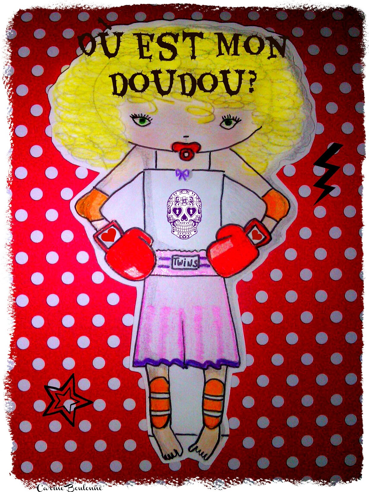 Croche-patte & patatras: DESSINS: Première commande, "La petite famille".