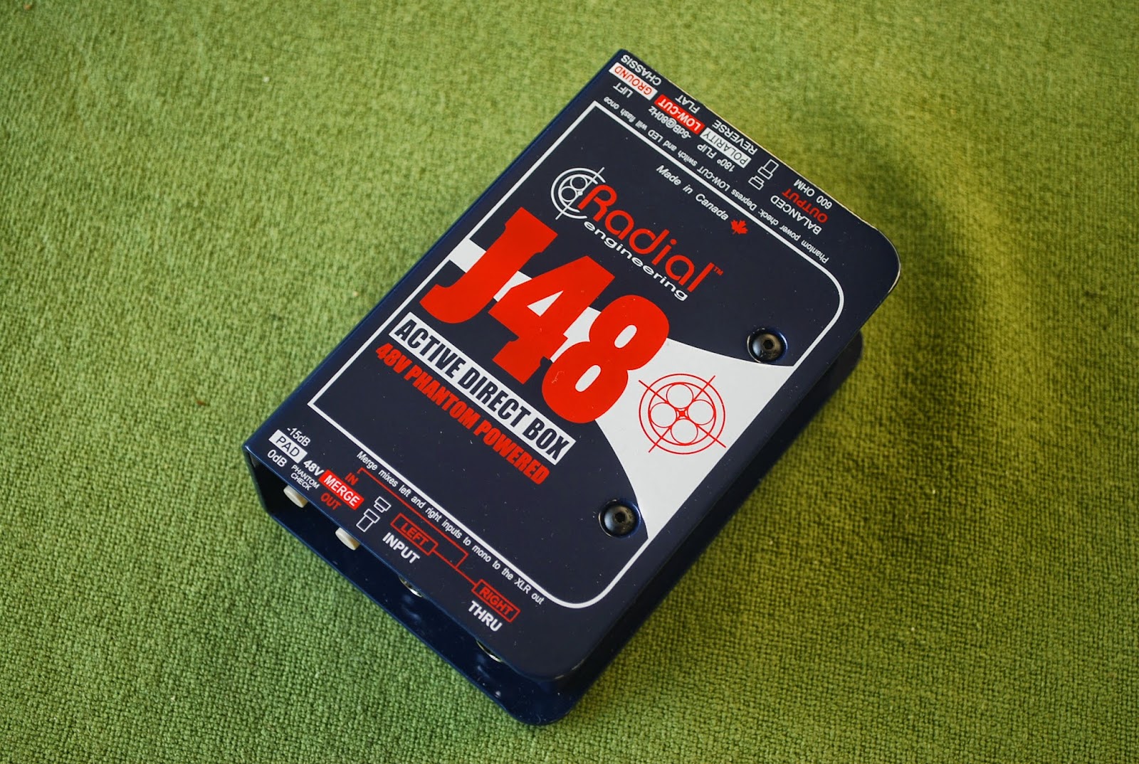 Rex and the Bass: Radial Engineering J48 Active Direct Box Review