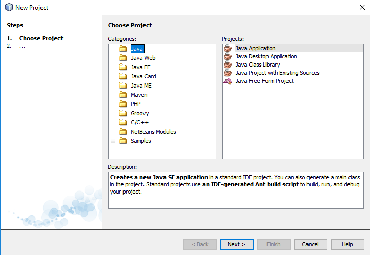 Teknik Informatika: Tahapan dan contoh latihan NetBeans