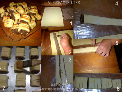 Lekker Resepte : Wors rolletjies - Deeg en vulsel