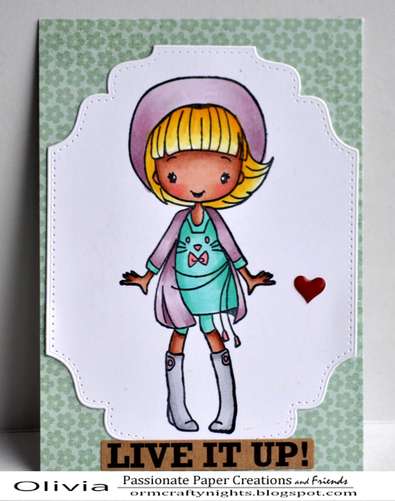 ORM Crafty Nights : Greeting Farm Card