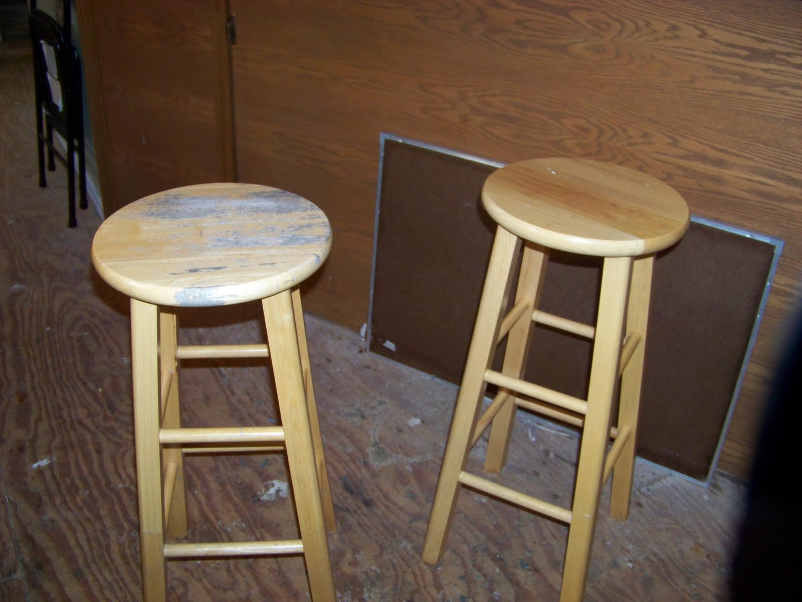 The Sunset Lane: Free stools get a makeover