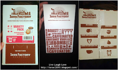 Live Laugh Love: Java Factory Review & Giveaway