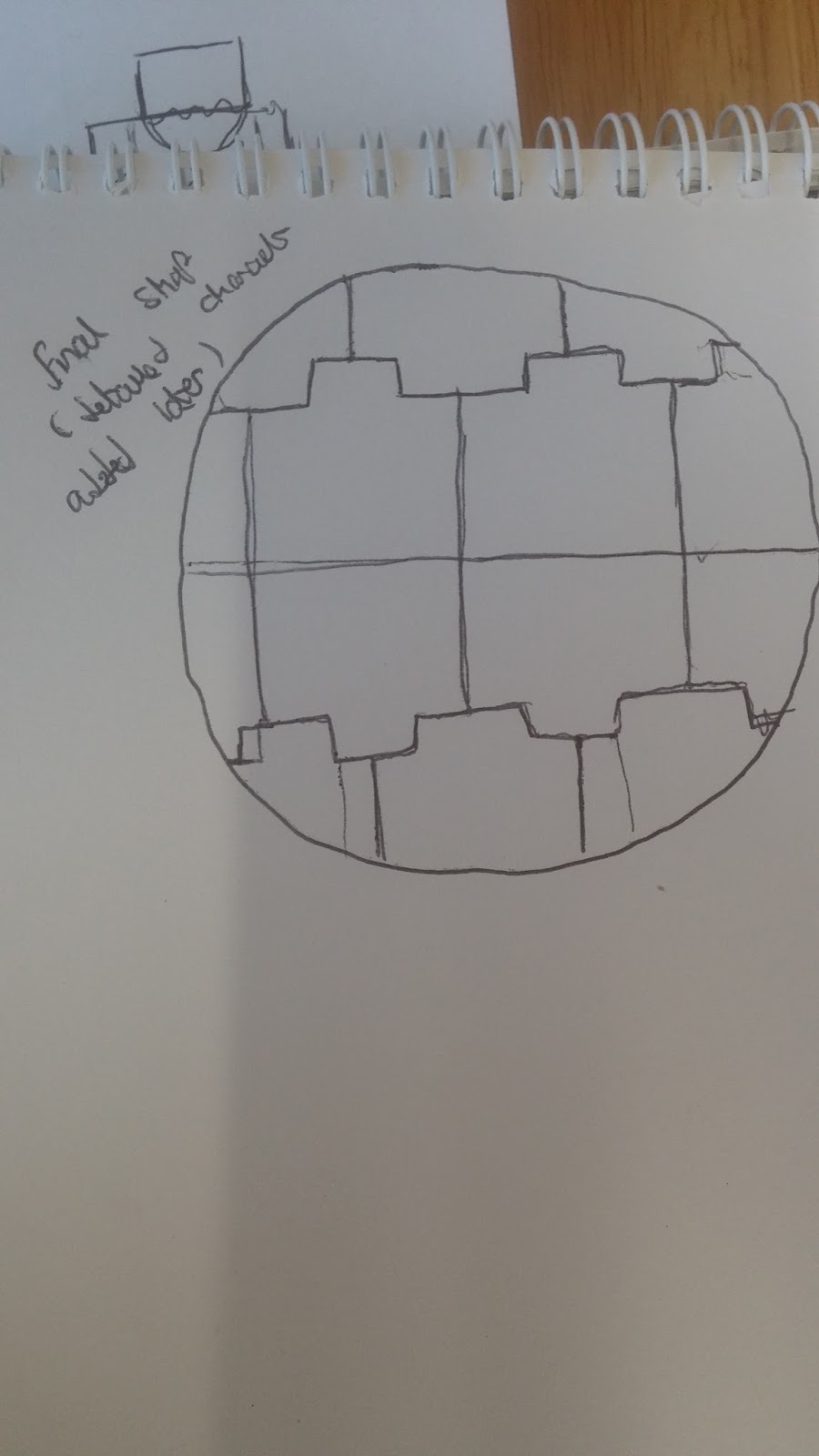 Art work and progression.: sketches for final idea