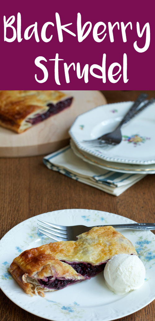 A Less Processed Life: What's For Dessert: Blackberry Strudel